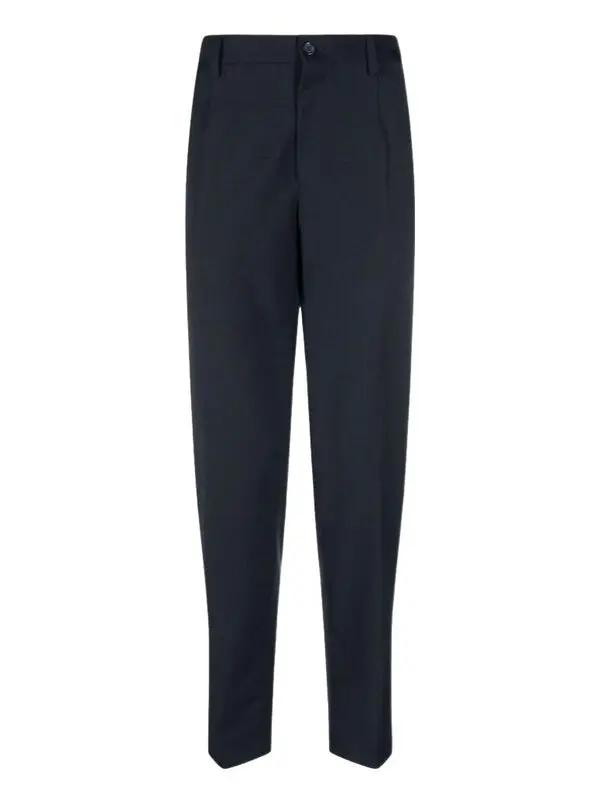 Dolce & Gabbana Straight-leg Tailored Trousers - Black