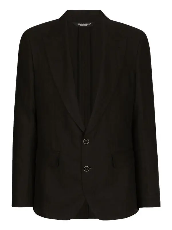 Dolce & Gabbana Dolce Gabbana Sicilia-fit Jacket - Black