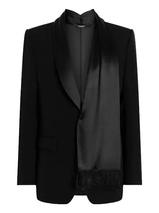 Dolce & Gabbana Dolce Gabbana Single-breasted Jacket - Black