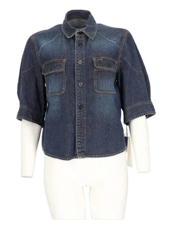 Sacai Collared Denim Jacket - No
