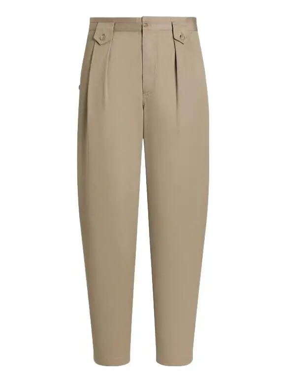 Dolce & Gabbana Pleat-detail Trousers - Beige