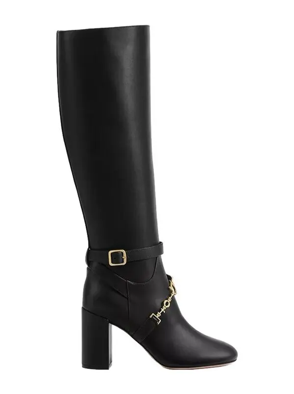 Dior Diorly Heeled Boot - Black
