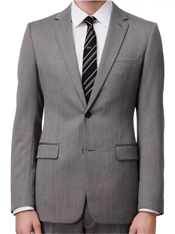 Dior Wool Blazer - Gray