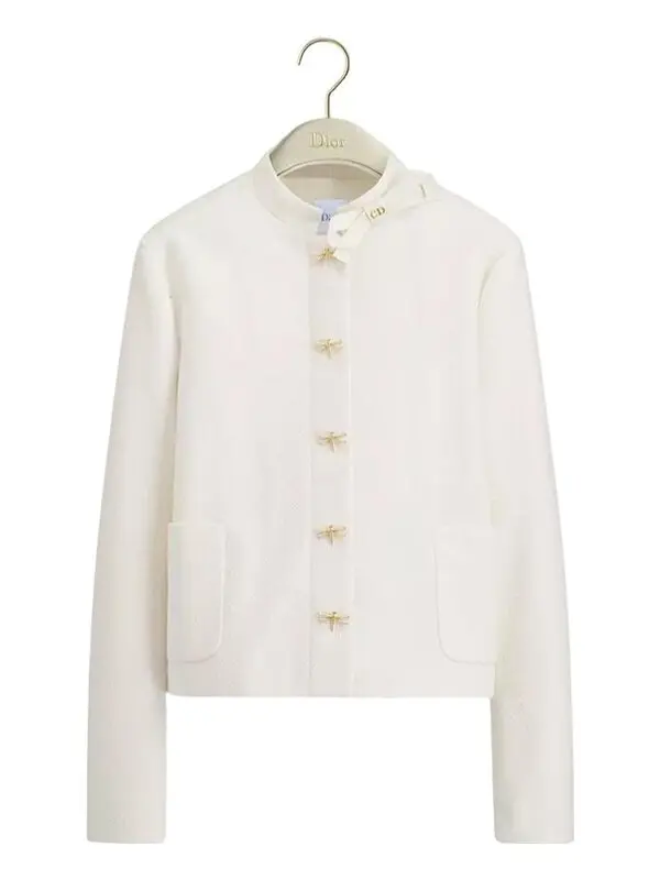 Dior Cropped Jacket - Beige