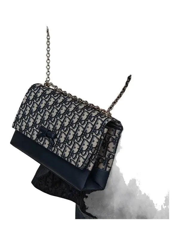 Dior Small Promenade Flap Bag - Blue