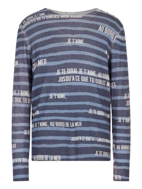 Emporio Armani Crewneck Longsleeve Top - Blue