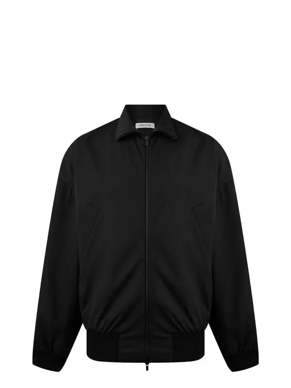 Fear Of God Collared Design With Fullzip Closure - Black