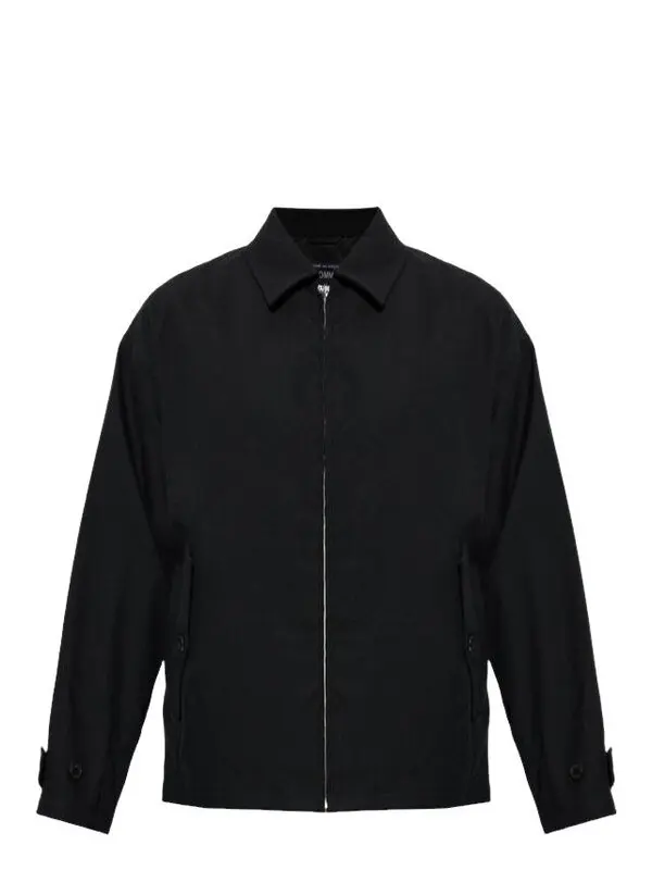 Comme Des Garçons Long-sleeve Casual Jacket - Black