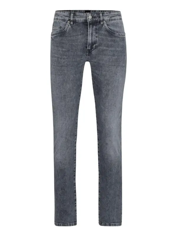 Hugo Boss Washed Slimfit Jeans - Black
