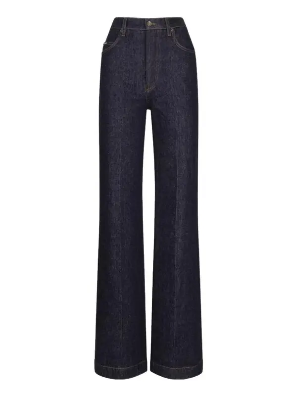 Dolce & Gabbana Dolce Gabbana Flared Jeans - Black