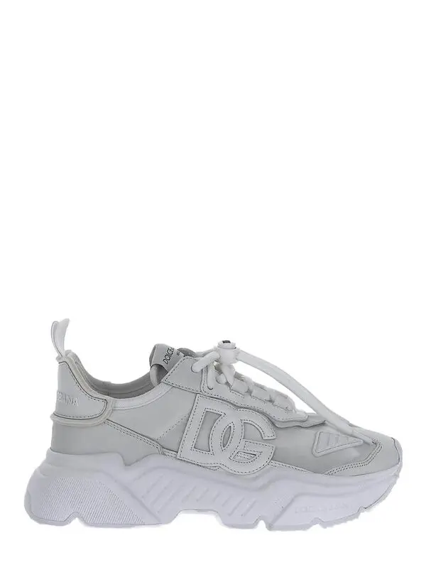 Dolce & Gabbana Dolce Gabbana Daymaster Logo-patch Sneakers - Gray