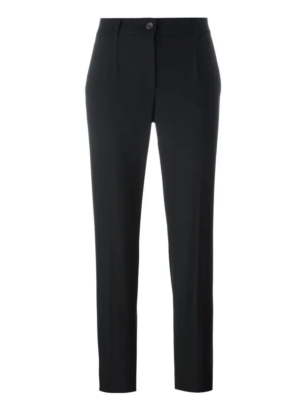 Dolce & Gabbana Slim Fit Trousers - Black