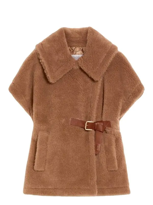Max Mara Sleeveless Shawl - Camel