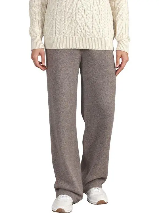 PAUL JAMES Lucia Lambswool Knitted Trousers - Vole