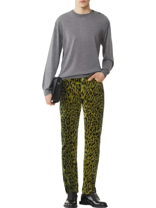 LANVIN Classic Merino Wool Sweater - Ash
