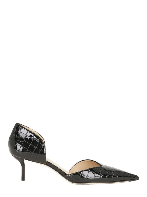 Victoria Beckham Angle D'orsay 55 Pump - Black