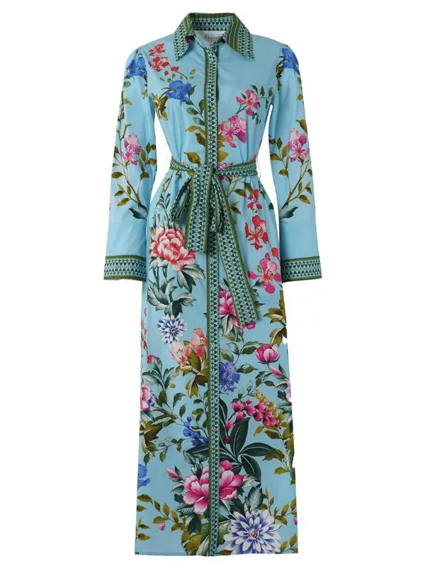 RAISHMA Olea Dress - Blue