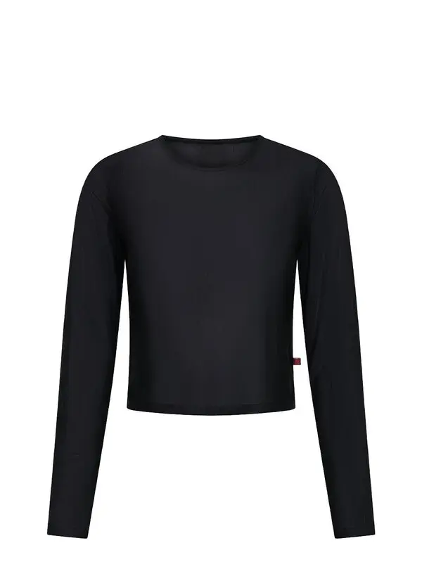BONDI ACTIVE Forma Power Mesh Top - Black