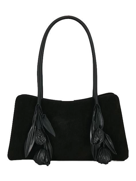Simkhai Fleur Shoulder Bag - Black