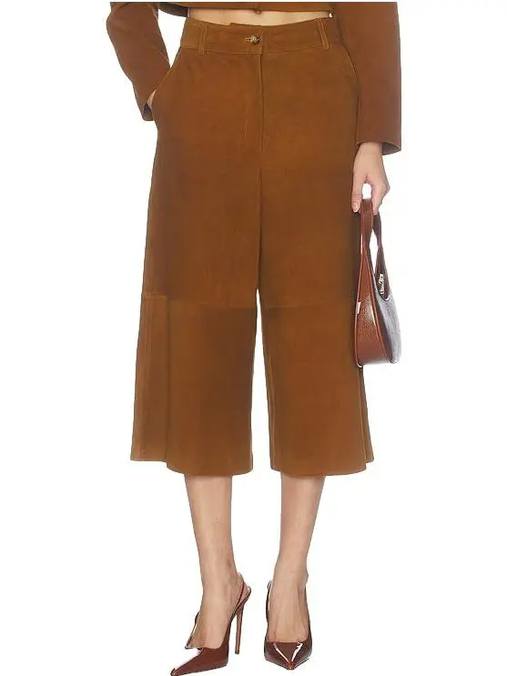 DODIEE Amiya Pants In Tan - Camel
