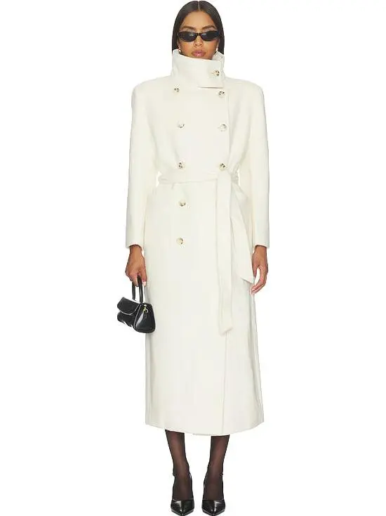 DODIEE Valentina Trench Coat - Cream