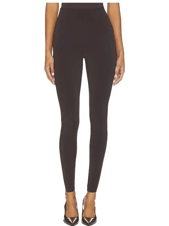 Commando Butter Luxe Legging In Brown - Espresso