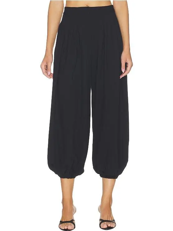 Source Unknown Giacca Ruched Trousers - Black