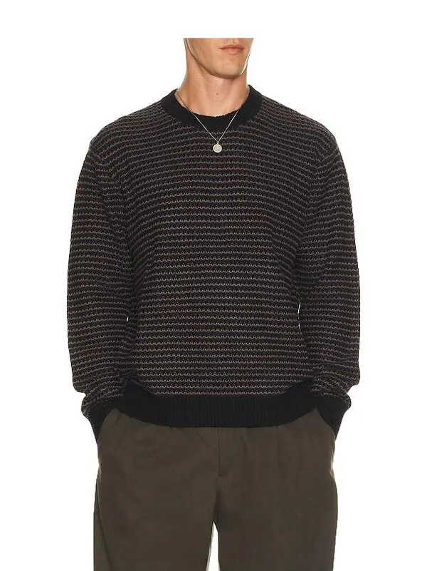 Nn07 Russell Crew 60071 In Blue - Navy Multi