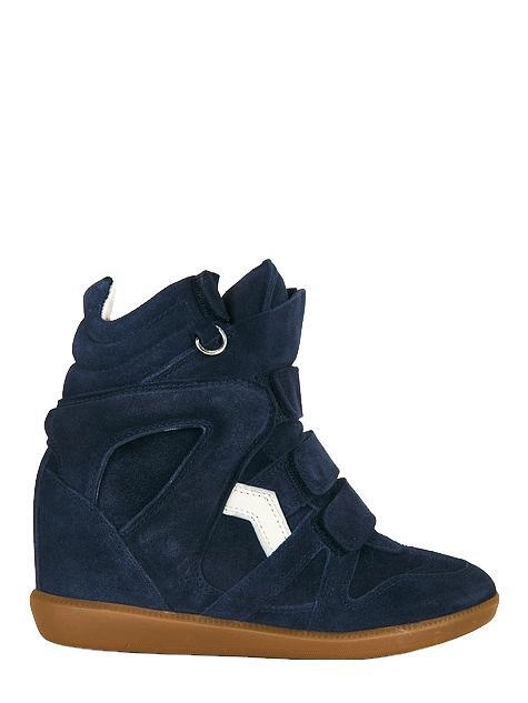 Isabel Marant Étoile Bekett Ring Sneaker In Blue - Dark Blue