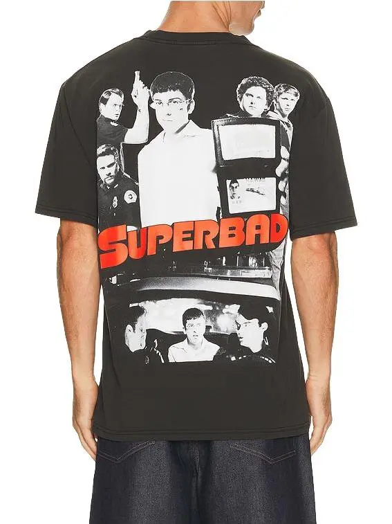PHILCOS Superbad Collage Tee - Black