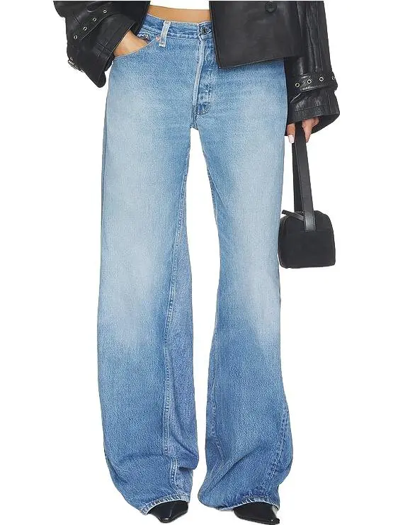 ALIGRACE Walker Jean In Blue - Medium & Dark