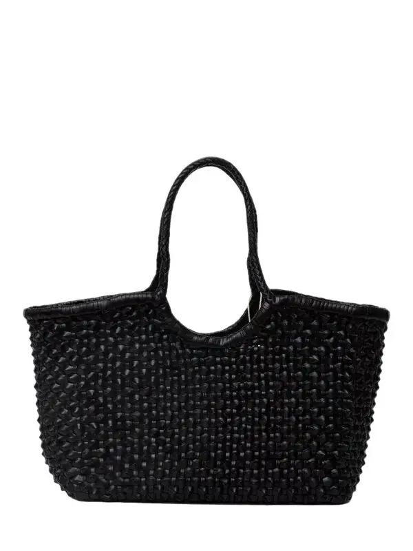 Dragon Diffusion Nantucket Cactus Weave Tote Bag - Black