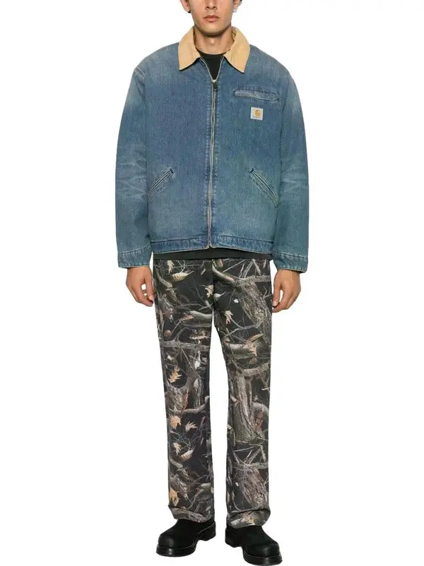 Carhartt Work In Progress Tree-print Trousers - Green