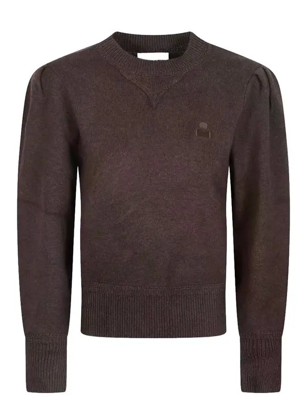 Isabel Marant Étoile Logo-embroidered Sweater - Brown
