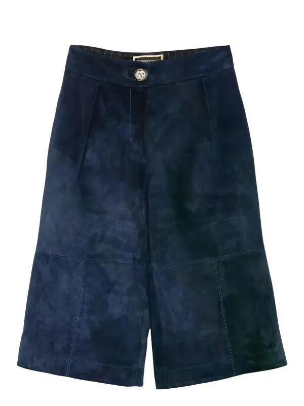 MITILIANE COUTURE Pleated Trousers - Blue