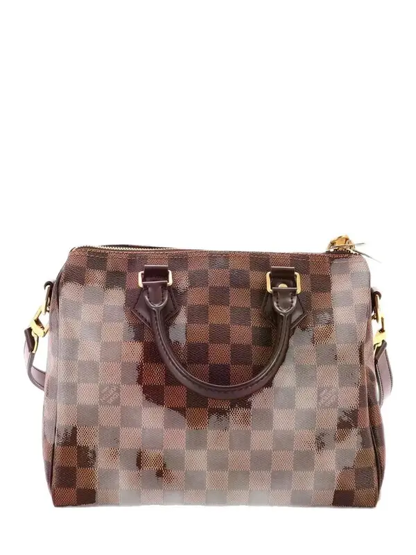 LOUIS VUITTON Speedy Bandouliere Bag Damier 25 Satchel - Brown