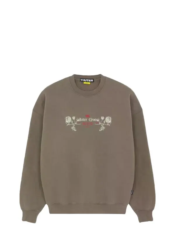 IUTER Bloom Graphic-print Sweatshirt - Neutrals