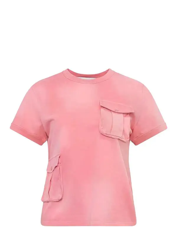 3.1 Phillip Lim Flap-pocket T-shirt - Pink