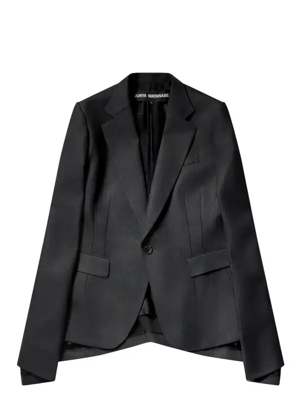 Junya Watanabe Single-breasted Wool Blazer - Grey