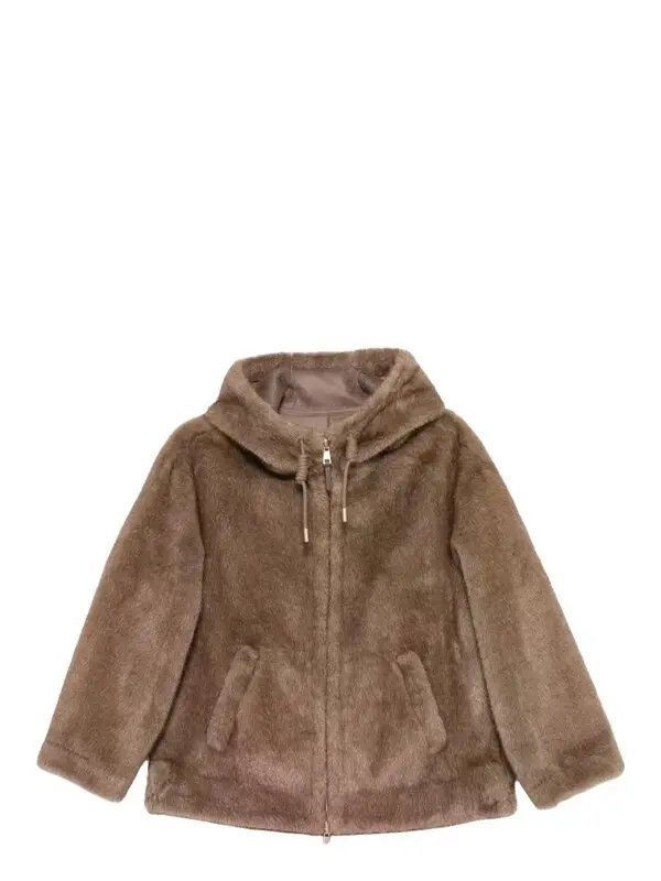 MABRUN Fernanda Reversible Jacket - Brown