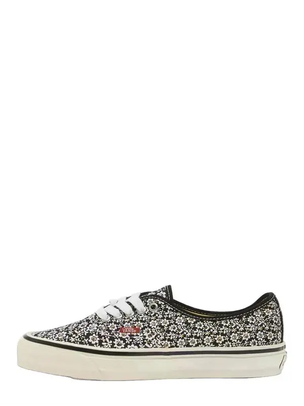 VANS Authentic Floral-print Sneakers - Black