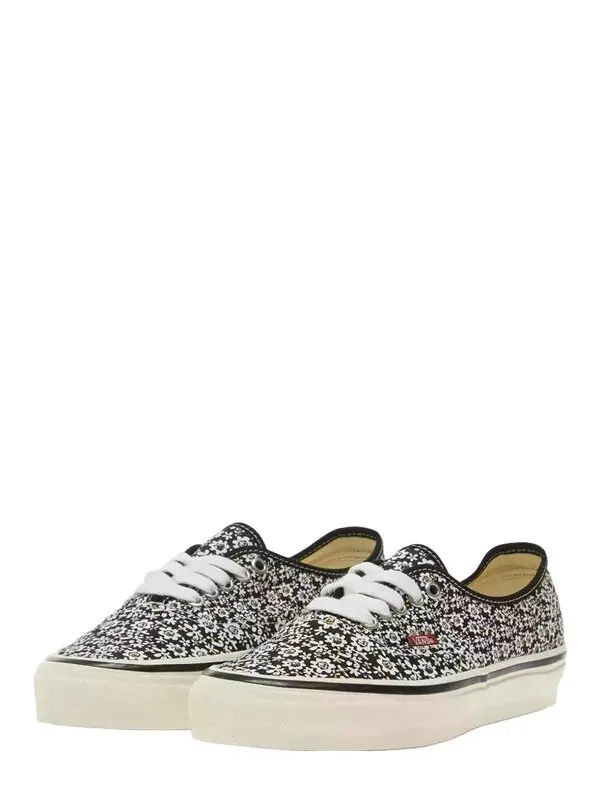 VANS Authentic Floral-print Sneakers - Black