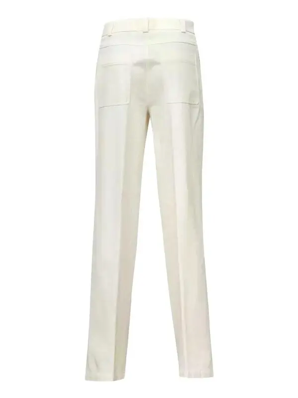 QL2 QUELLEDUE Mia D Straight-leg Trousers - Neutrals