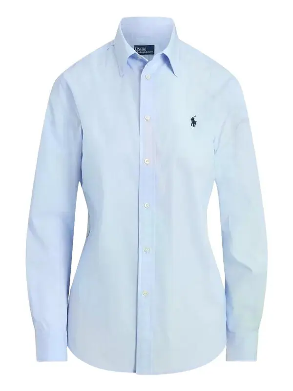 Polo Ralph Lauren Logo-embroidered Button-down Shirt - Blue