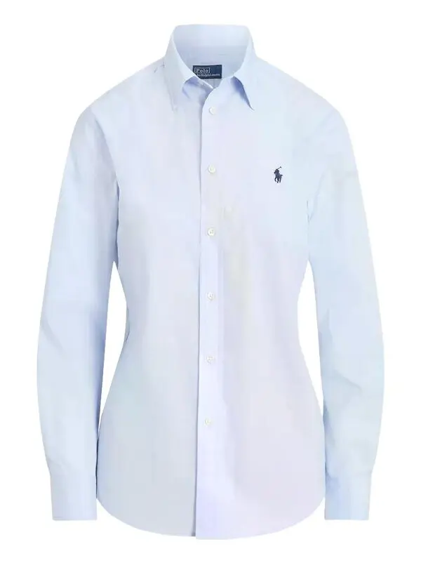 Polo Ralph Lauren Logo-embroidered Button-down Shirt - Blue