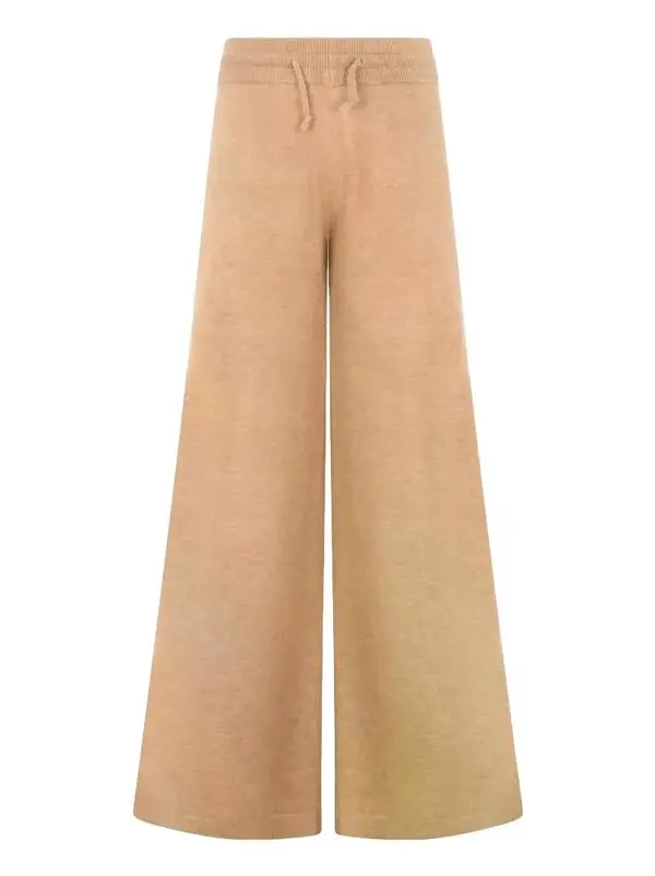 AUTRY Drawstring-waist Wide-leg Track Pants - Neutrals