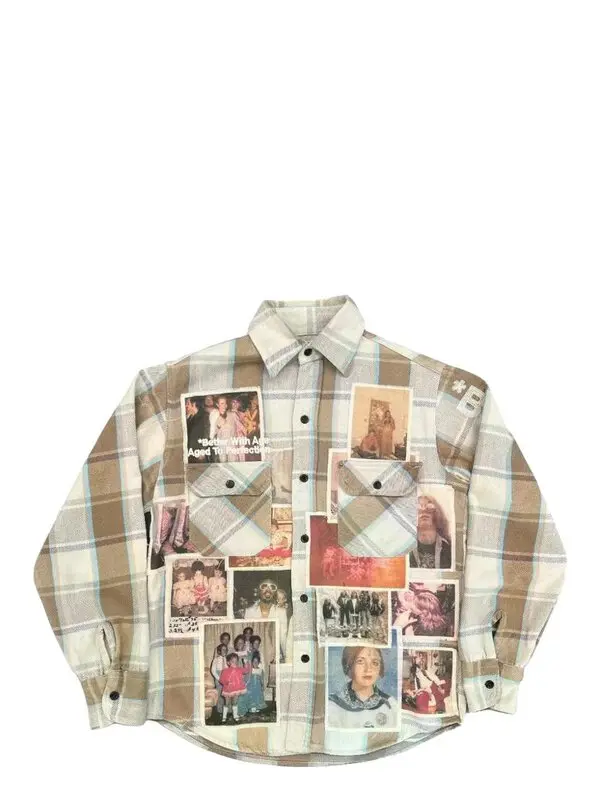 BETTER WITH AGE Menage Flannel Shirt - Neutrals