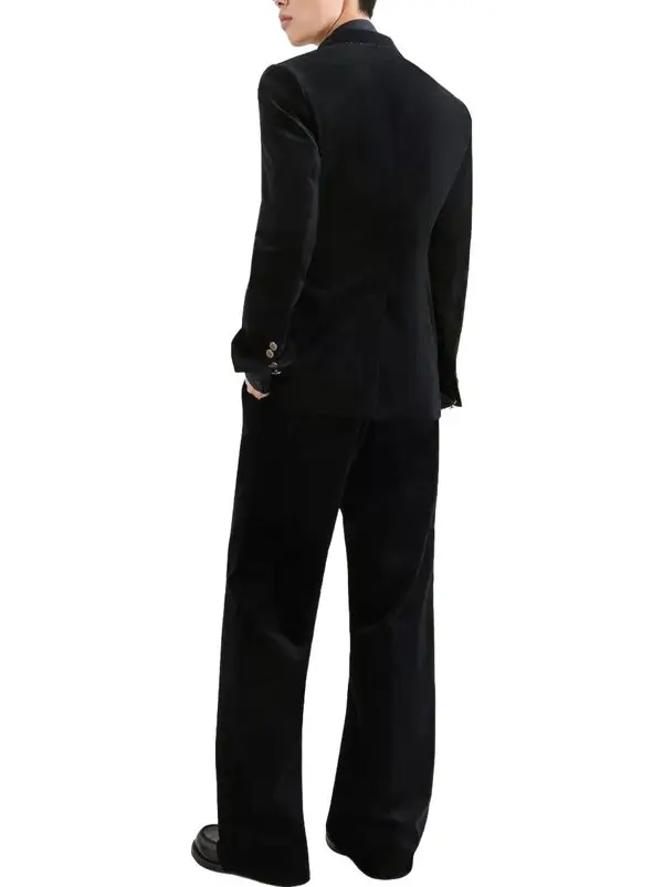 Dolce & Gabbana Velvet Trousers - Blue