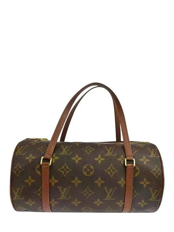 LOUIS VUITTON 2005 Papillon Monogram Handbag - Brown