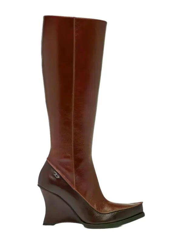 DIESEL® Pointed-toe Boots - Brown
